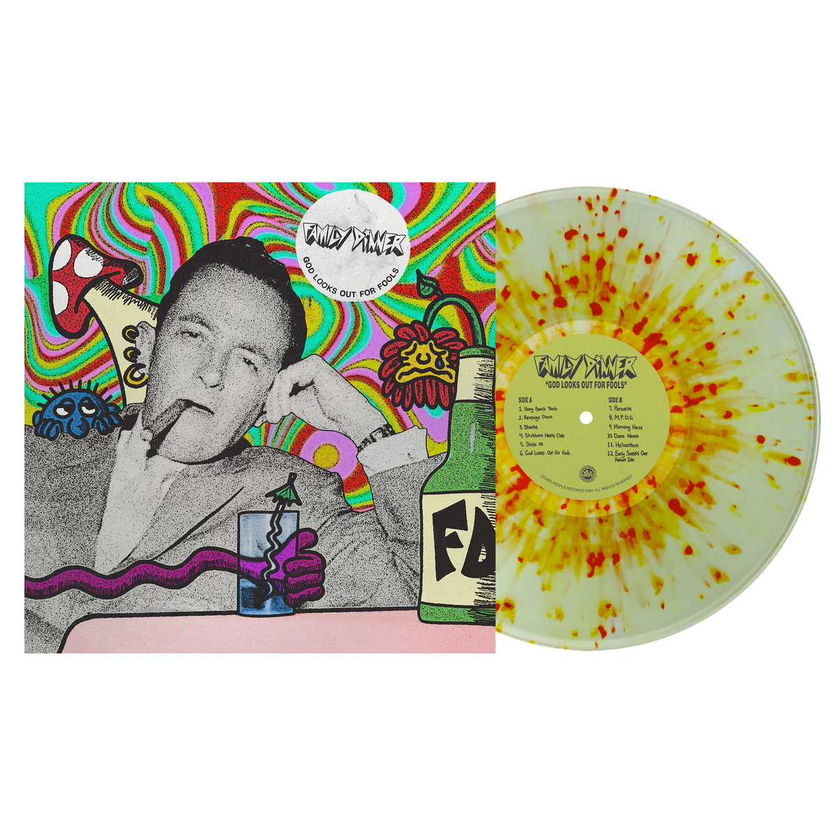 Family Dinner - God Looks Out For Fools Splatter Vinyl – Other People ...